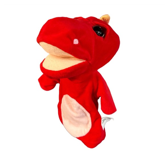 Kelly Toys | Toys | Kellytoy Bee Happy Dinosaur Triceratops Red Hand ...